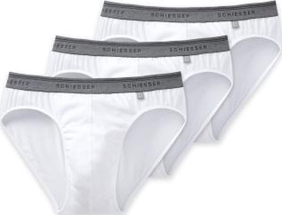 Schiesser - 95/5 Rio Slip 3-pack - Wit | bol