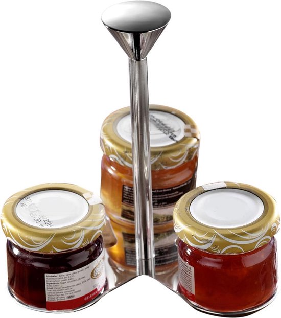 (4 stuks) Jam etagere - buffet stand - 4 planken - hoogte: 12 cm | GGM ...