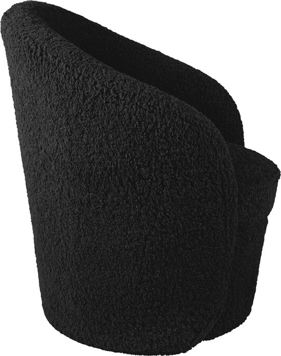 Fauteuil - Cuddly - Teddy - Zwart | bol