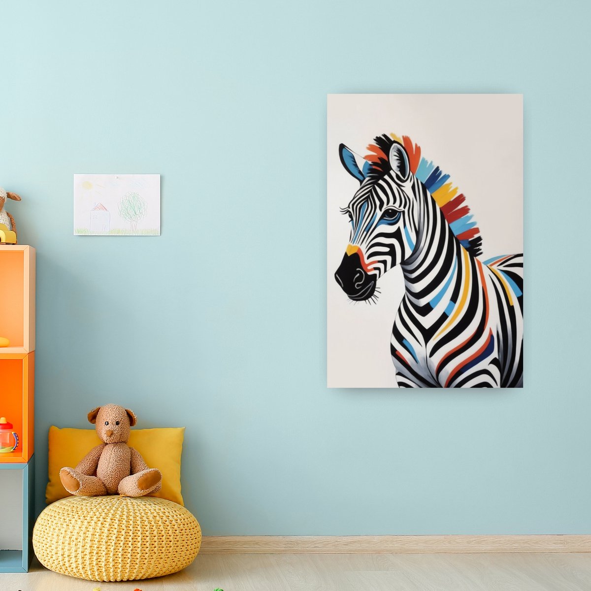 Zebra pop art poster - Dieren poster - Poster popart - Posters vintage ...