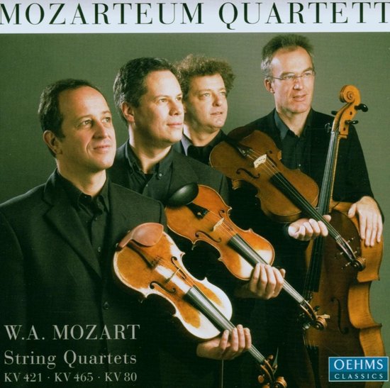 Mozarteum Quartett - Mozart: String Quartets KV421, KV465, KV80 (CD), Mozarteum... | bol