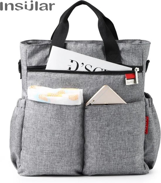 Mode baby luier draagtas multifunctionele mama luier kleedtassen ...