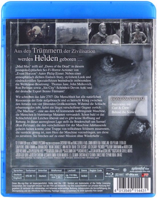 Mutant Chronicles [Blu-Ray] (Blu-ray), Devon Aoki | Dvd's | bol