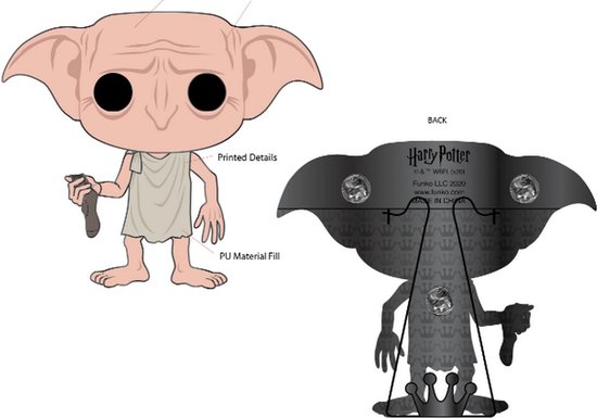Funko Pop! Pin: Harry Potter - Dobby | bol
