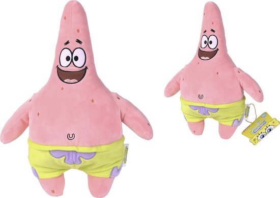 Simba - Nickelodeon - SpongeBob - Patrick - 35cm - Pluche - Knuffel | bol