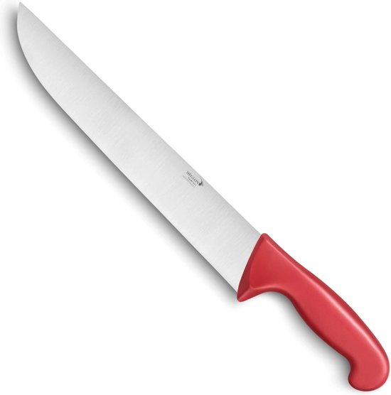 Déglon Vleesmes – 30 cm – Ergonomisch rood handvat – Roestvrijstaal ...
