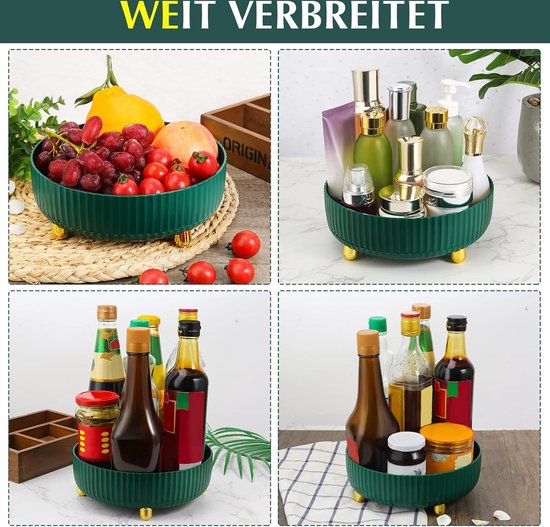 360 graden draaibaar kruidenrek, draaibaar opbergrek, kruidenrek, draaibaar,... | bol