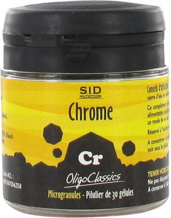 S.I.D Nutrition OligoClassics Chromium 30 Capsules | bol