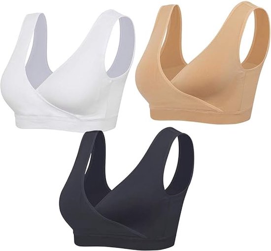 Nursing Slaap BH Draadloze Zwangerschaps Borstvoeding BH 3 Pack | bol