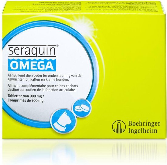 Seraquin Omega – Kat / Kleine Hond – 60 Tabletten | bol