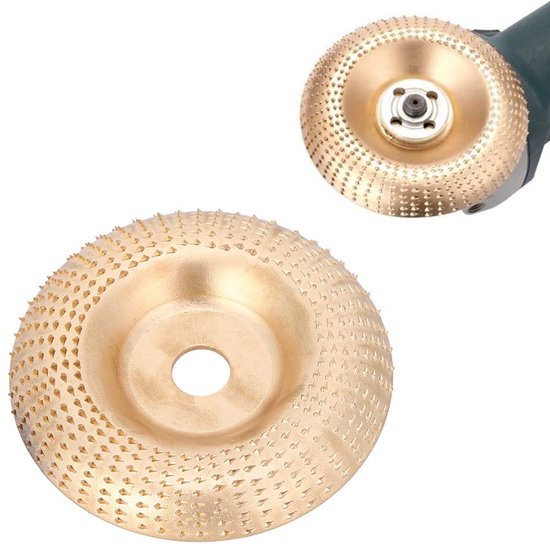 Woodworking Angle Grinder Attachment Wood Sanding Carving Mold Disc ...