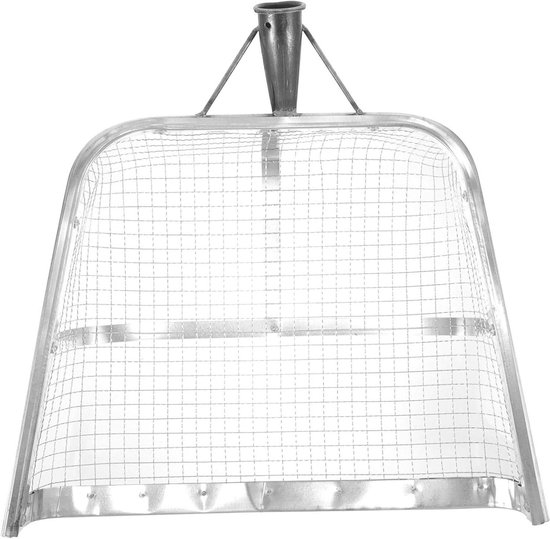 Allecto Plus - Zandschep met 12 mm zeef - ideaal voor strand, boerderij ...