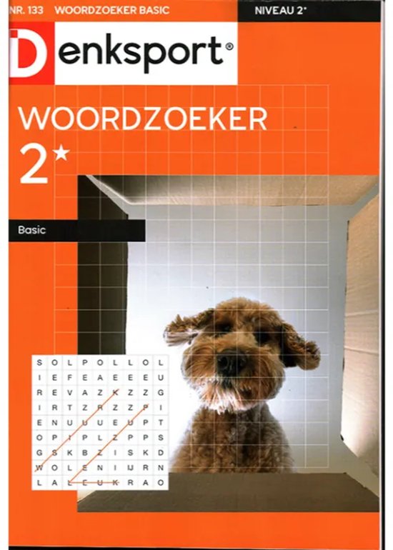 Denksport Woordzoeker Basic - 133 2025 | bol