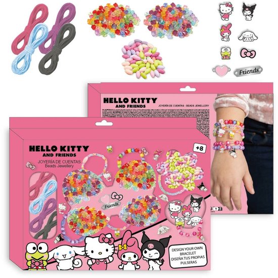 Kit de fabrication de Bracelets Hello Kitty | bol