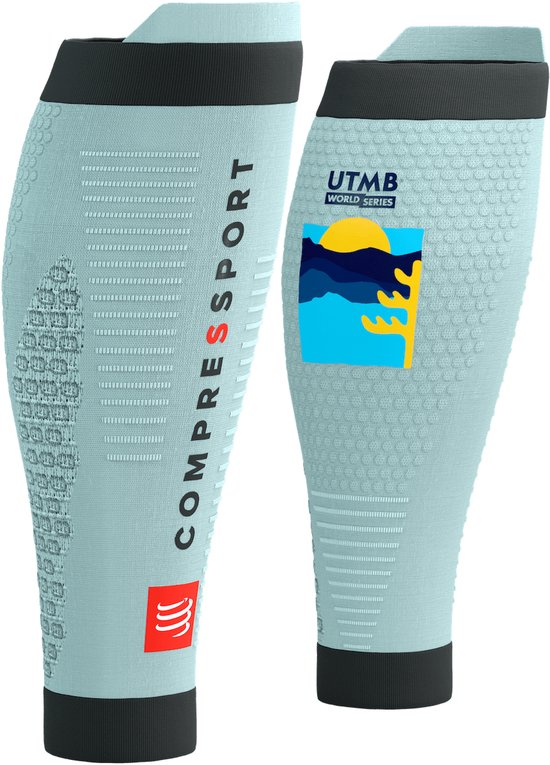Compressport | R2 3.0 Calf Sleeves | UTMB 2025 | Compressietubes | Ice ...