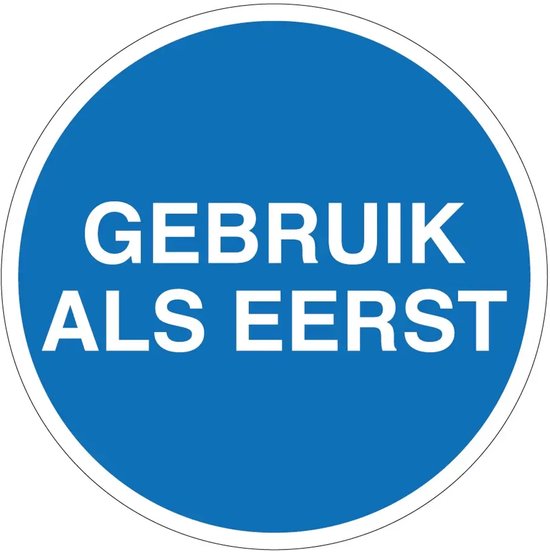 Gebruik als eerst stickers - op vel - 3 cm - 20 stickers per vel | bol