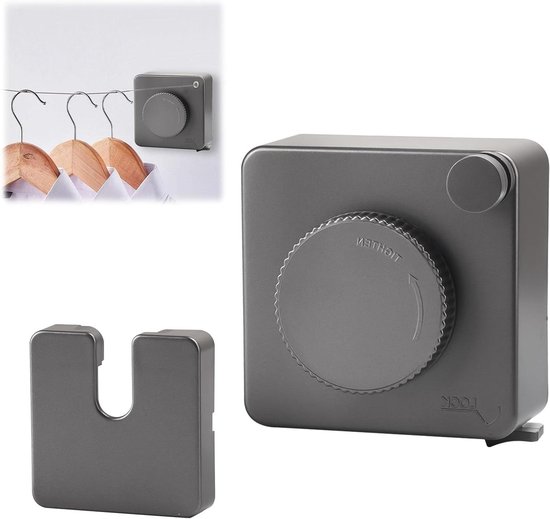Invisible Clothesline Extendable Wall - Stainless Steel Indoor ...