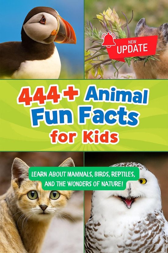 444 Fun Facts for Kids 5 - 444+ Animal Fun Facts for Kids: Learn About ...