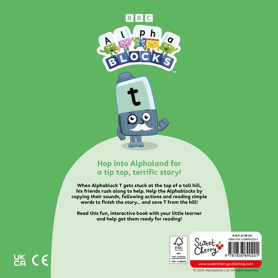 Alphablocks Read Together 10 Book Collection- T Gets Stuck: An ...