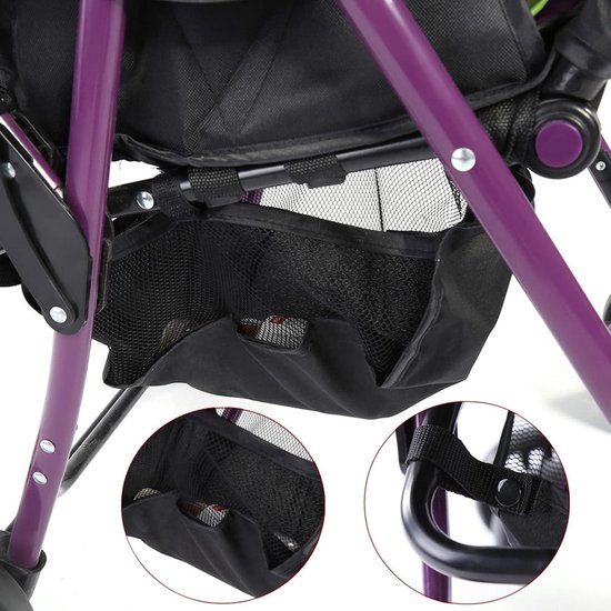 Allecto plus - Kinderwagen Accessoires voor Buggy - Opbergtas voor Kinderwagen -... | bol