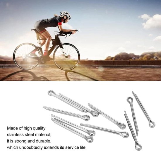Allecto Plus - Fiets Splitpen Set van 10 stuks RVS Borgpennen voor ...
