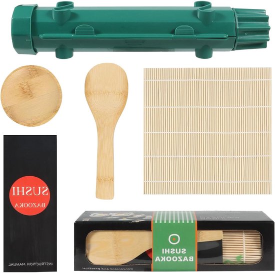Allecto Plus - Sushi Maker Set 5-delige Sushi Bazooka Beginners DIY ...