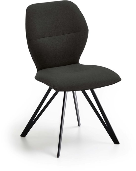 Niehoff Sitzmöbel Merlot design stoel plat metalen driepoot frame ijzer ...