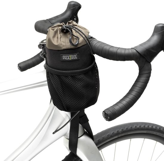 PACK2RIDE Bongo Fietsstuurtas – Waterafstotend, duurzaam Cordura ...