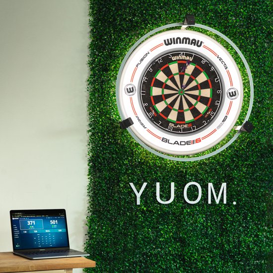 YUOM. Automatisch Dart Scoring Systeem - Incl. Winmau LED-verlichting ...