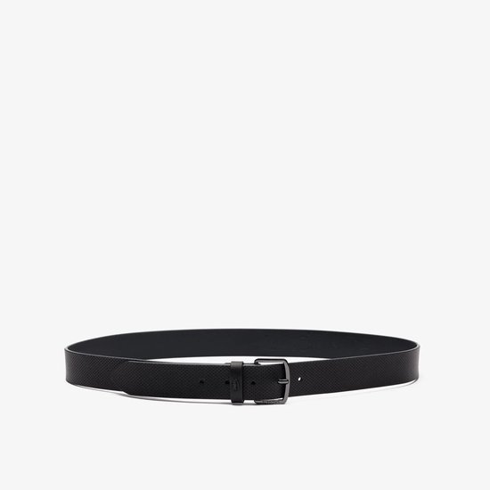 LACOSTE Cuir ceinture Casual Punch Leather Belt W120 Noir | bol