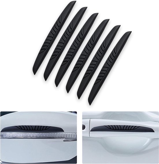 Allecto Plus - 6 stuks auto zelfklevende randbescherming van pvc voor ...