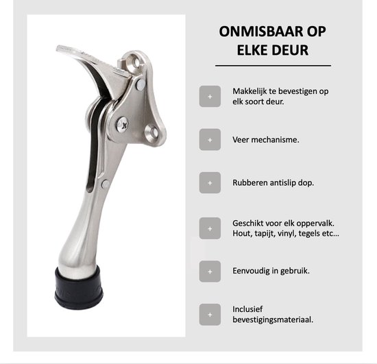deurstopper buiten - deurbuffer - deurvastzetter - deurstoppers voor ...