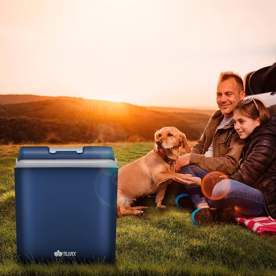 RFWR® Koelbox 24 Liter Mini Koelkast Voor Auto en Camping | Koelt en Verwarmt | bol