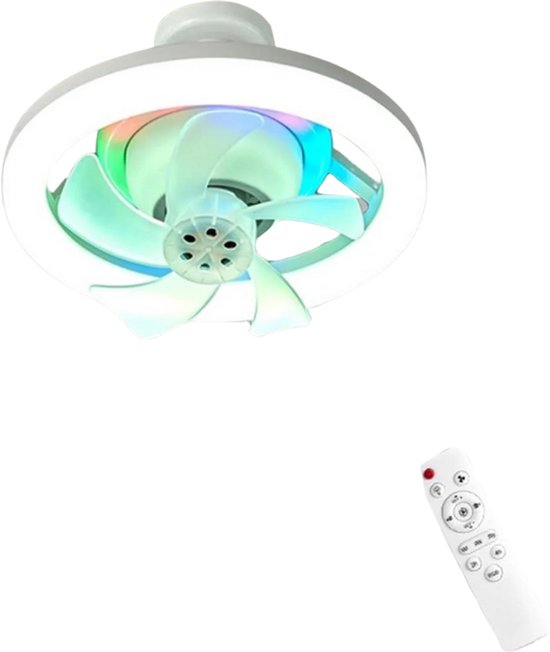 Livano Plafondventilator - Met Verlichting - Plafond Ventilator - Met ...