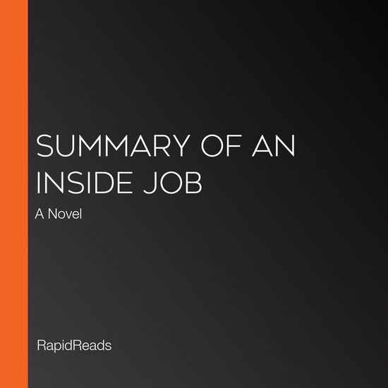 Summary of An Inside Job, RapidReads | 9798318352881 | Livres | bol