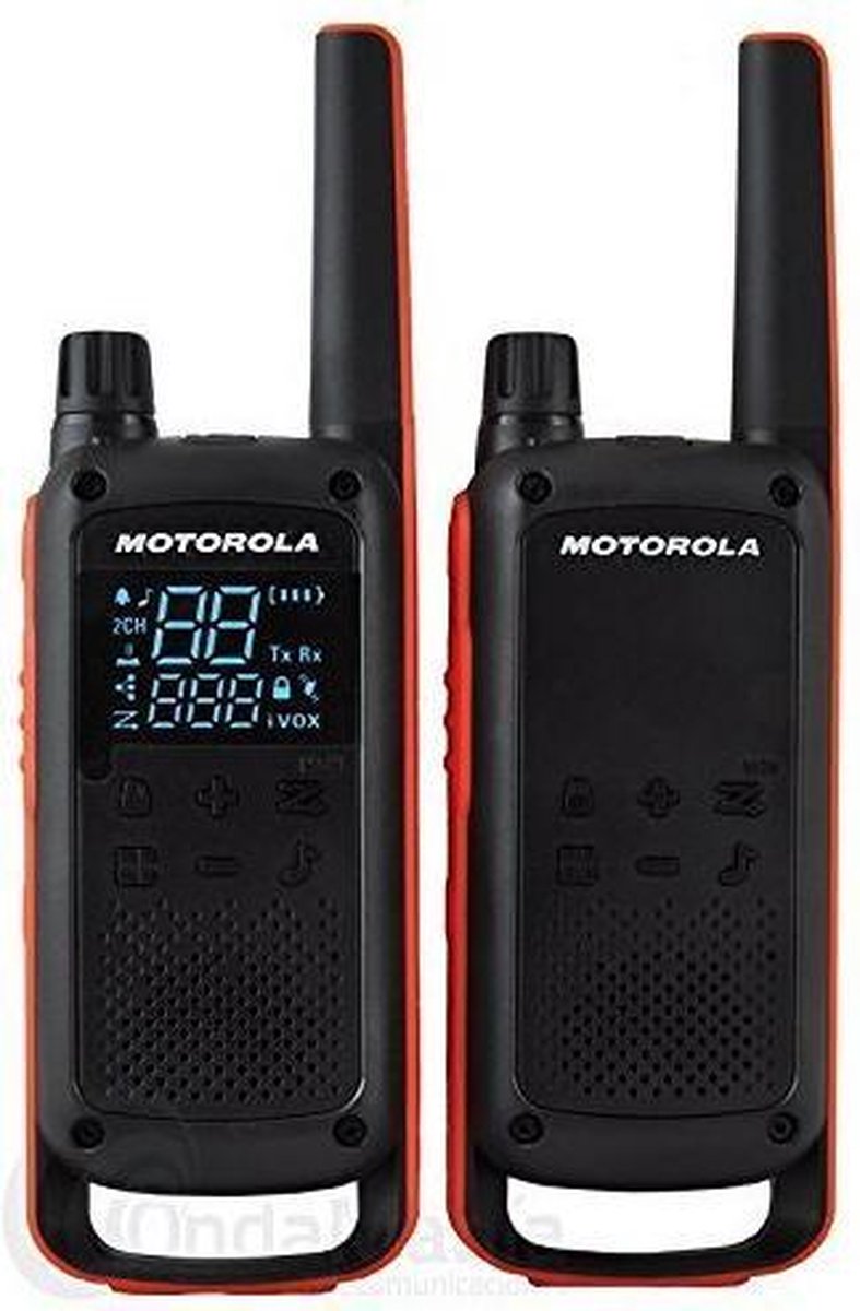 bol.com | Motorola Talkabout T82 - Twin Pack - Zwart
