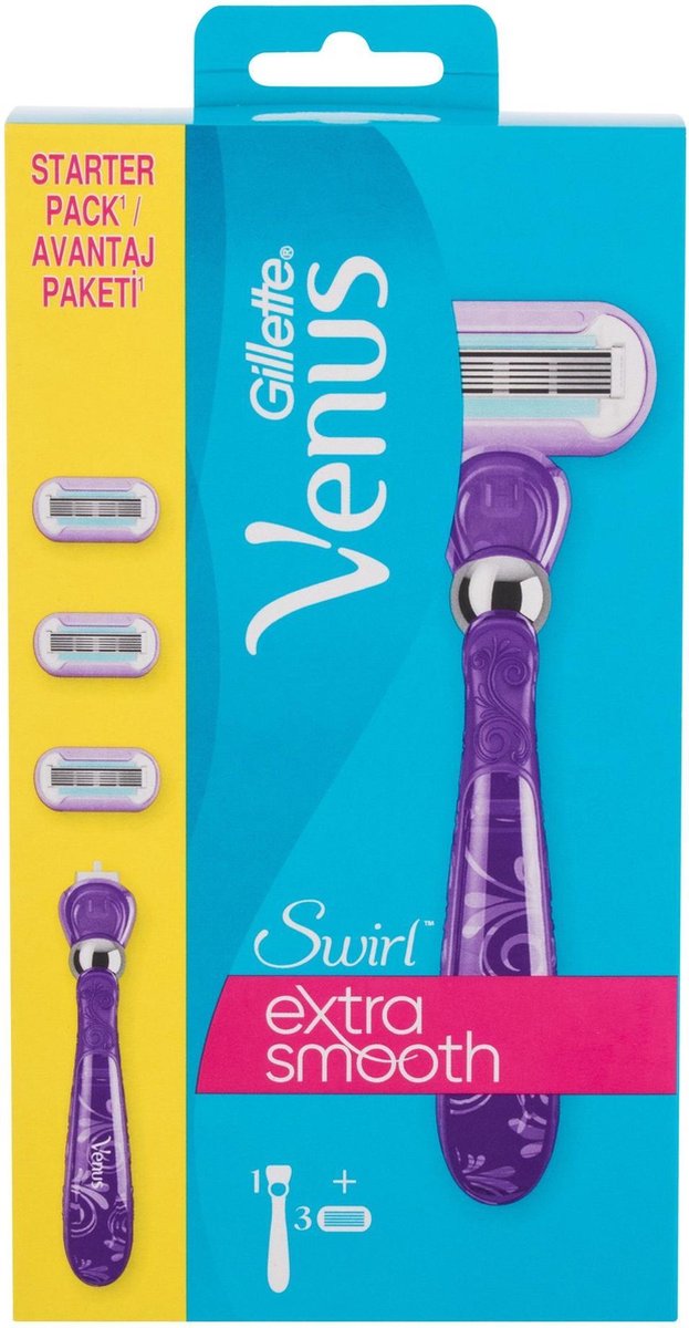 Gillette Venus Swirl Flexiball Scheersysteem + 2 Scheermesjes | bol.com