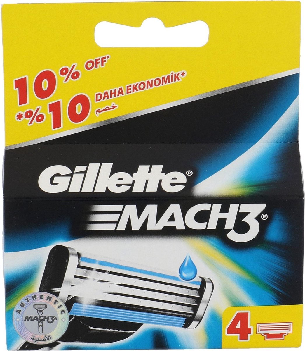 Gillette - GILLETTE MACH 3 4 pz | bol