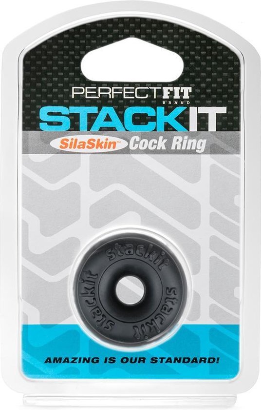Stackit - Black - Cock Rings | bol.com