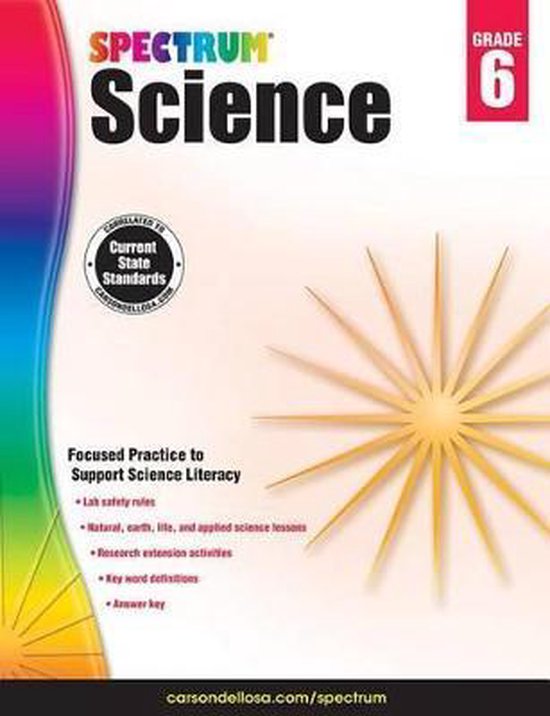 Spectrum Science, Grade 6 | 9781483811703 | Boeken | bol.com