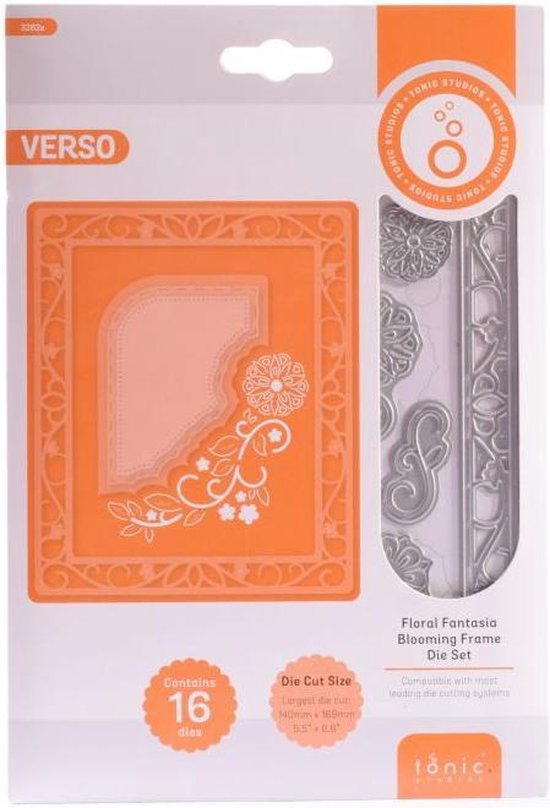 Tonic Studios Floral frames blooming die set | bol.com