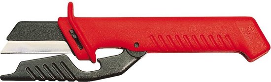 Knipex 98 56 Kabelmes Recht beschermd mes 190mm VDE | bol