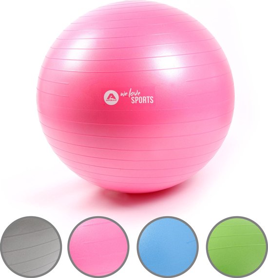 Apollo Fitnessbal en Zitbal ø 65 Gymbal voor Kantoor | bol