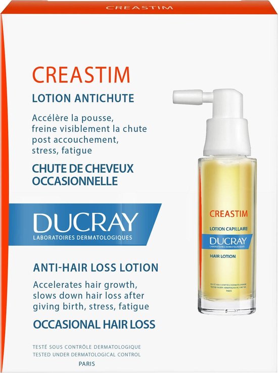 Ducray Creastim Lotion Antichute 2x30ml Haaruitval 60ml | bol.com