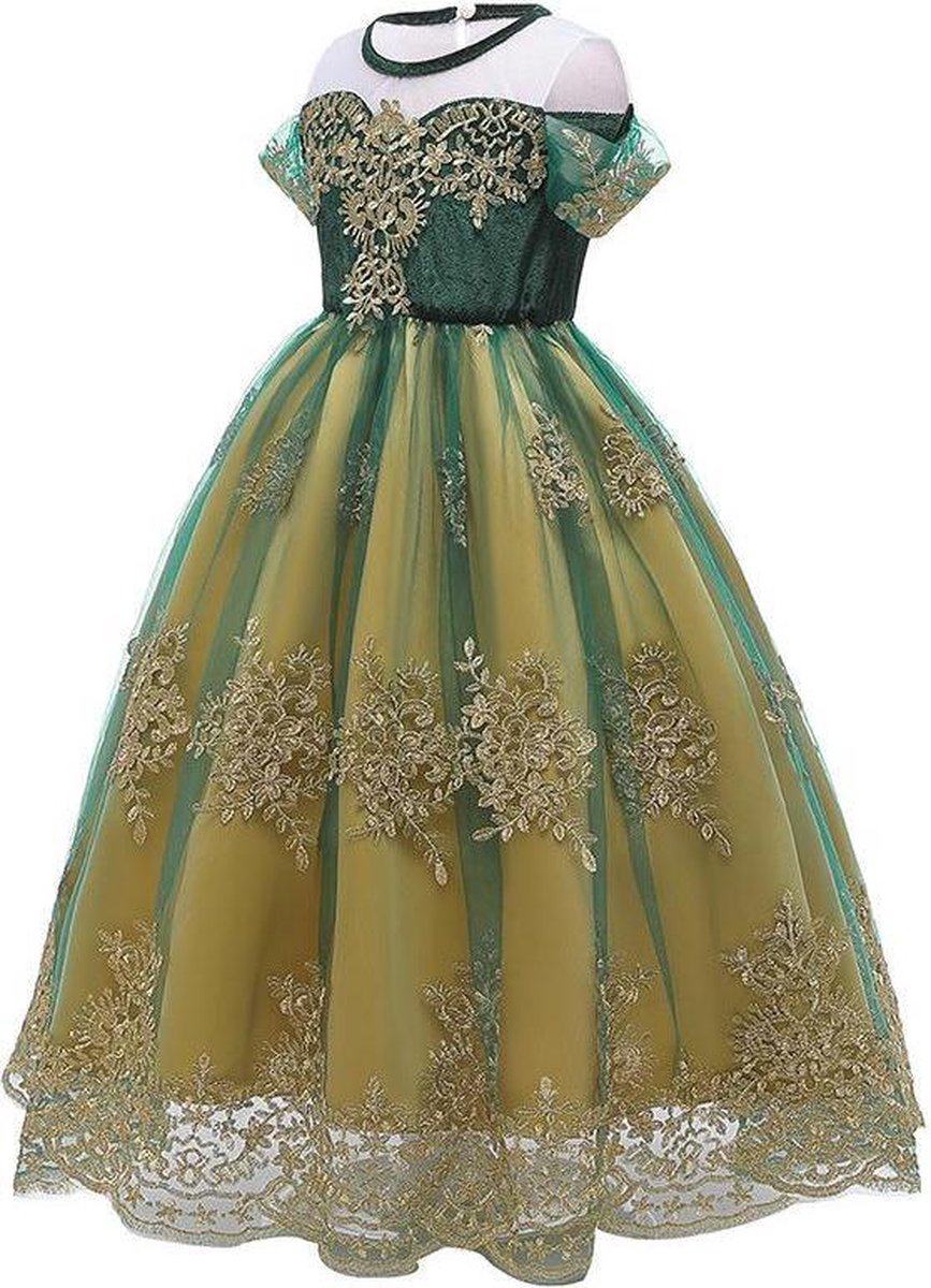 Prinses - Anna luxe jurk - Frozen - Prinsessenjurk - Verkleedkleding ...