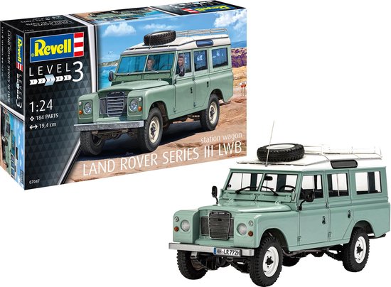Revell Modelbouwpakket Auto - 07047 Land Rover Series III Plastic - 1: ...