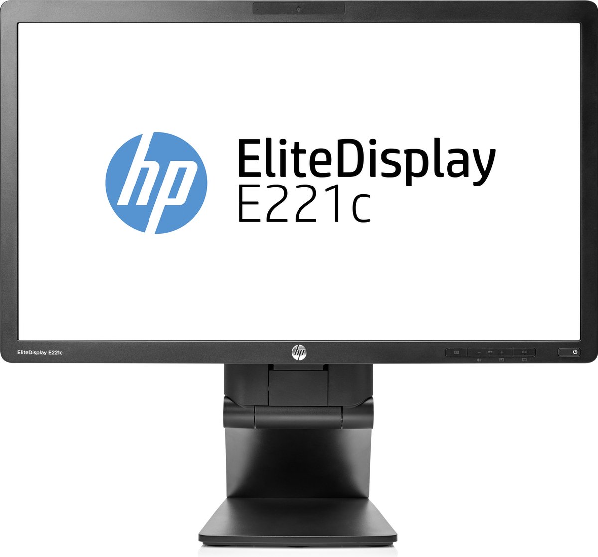 HP EliteDisplay E221c - Monitor + Webcam | bol.com