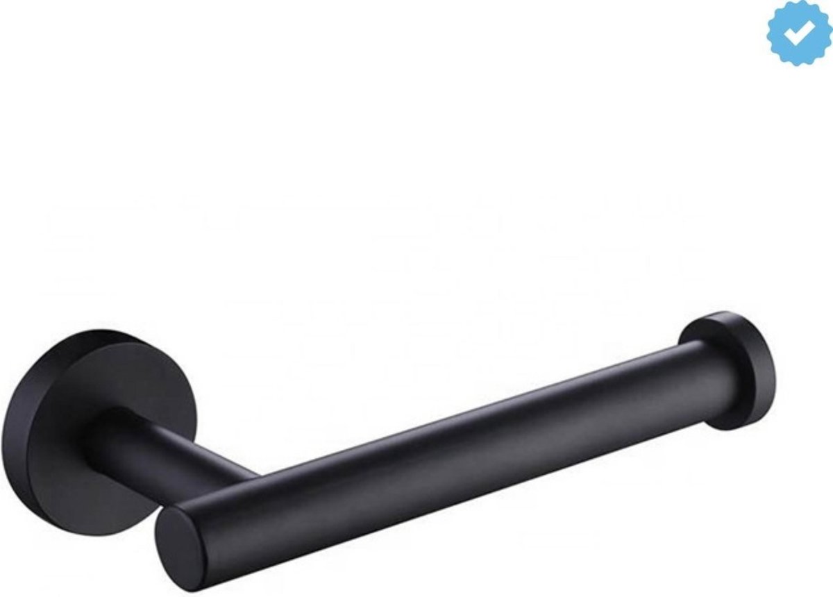 Forsonline.nl Wc Rolhouder Zwart Toiletrolhouder Staand Luxe WC Rol ...