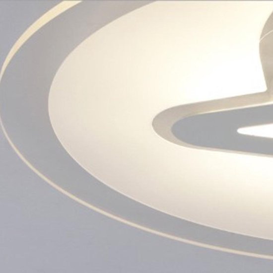 Eenvoudige creatieve LED plafond lamp ster maan plafond lamp Nordic Art ...