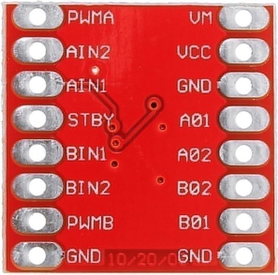 Dual Motor Driver Module 1a Tb6612fng Voor Arduino Microcontroller